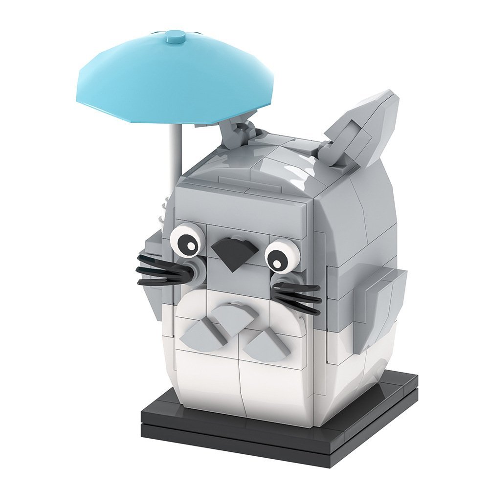 Totoro Big head Minifigures Compatible Lego Toy