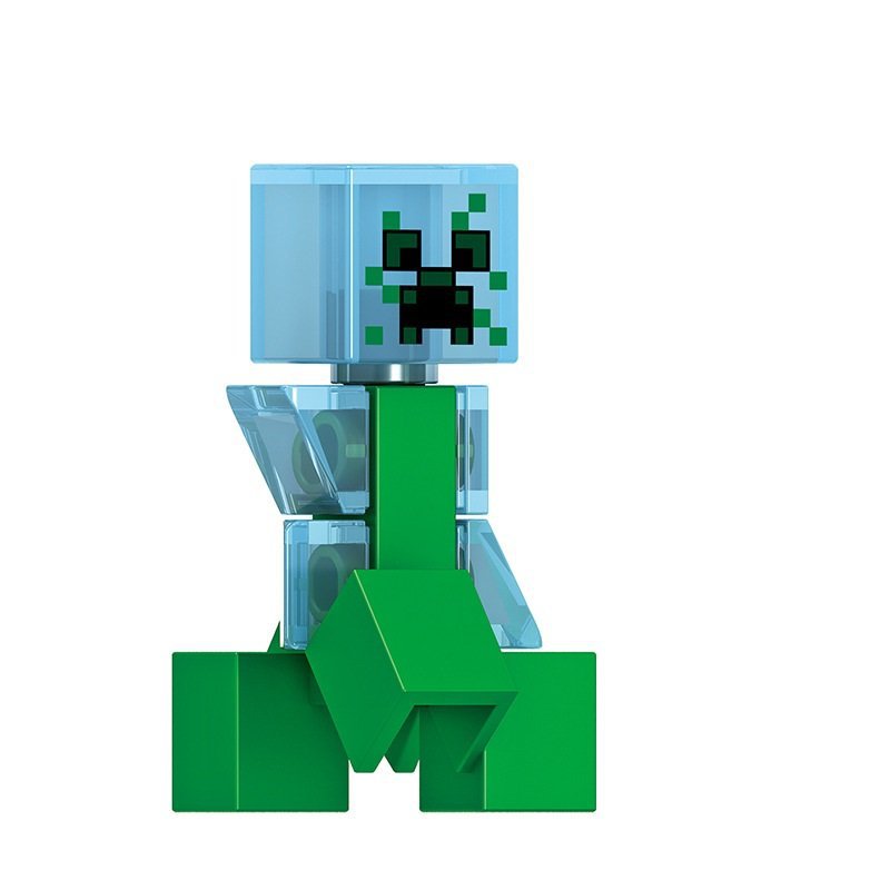 Charged Creeper Minifigures Compatible Lego Toy