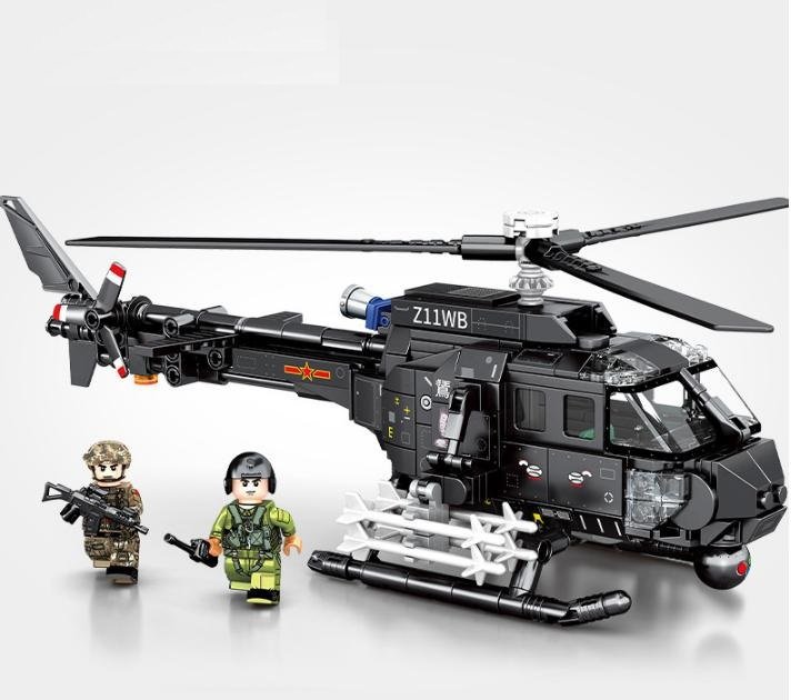 Little Birds Helicopter Minifigures Lego Compatible Military Helicopte