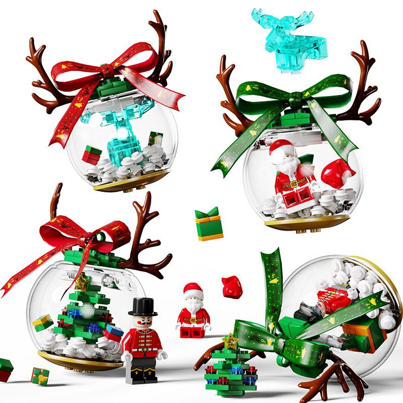 Christmas balls Santa Claus Royal Guard Minifigures Lego Compatible Ch