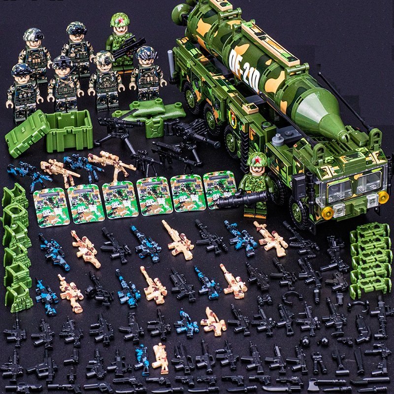 Guided missile Army Minifigures Lego Compatible Modern Military Set