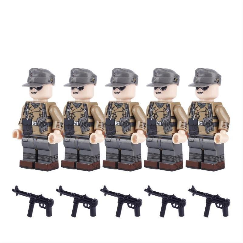 German defense force first mountain Infantry Division Minifigures Lego