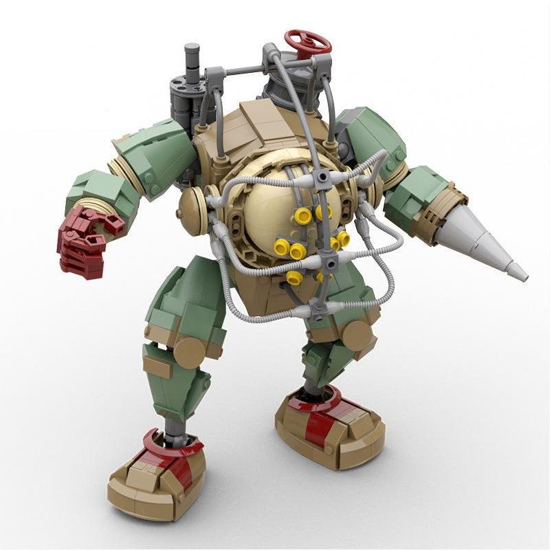 Big Daddy Minifigures Lego Compatible BioShock 2 Minifigure