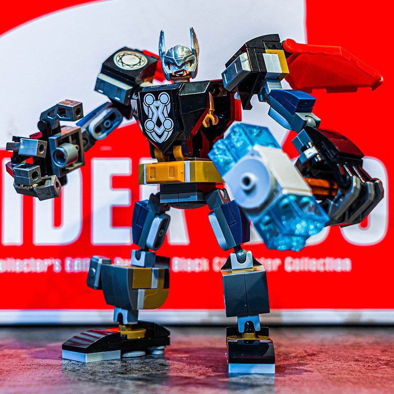 Thor Mech Armor Minifigures Super Heroes Set