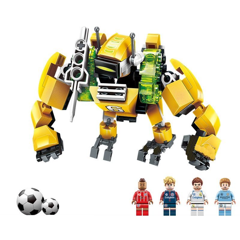 Football Mecha match Minifigures Lego Compatible Football 2022