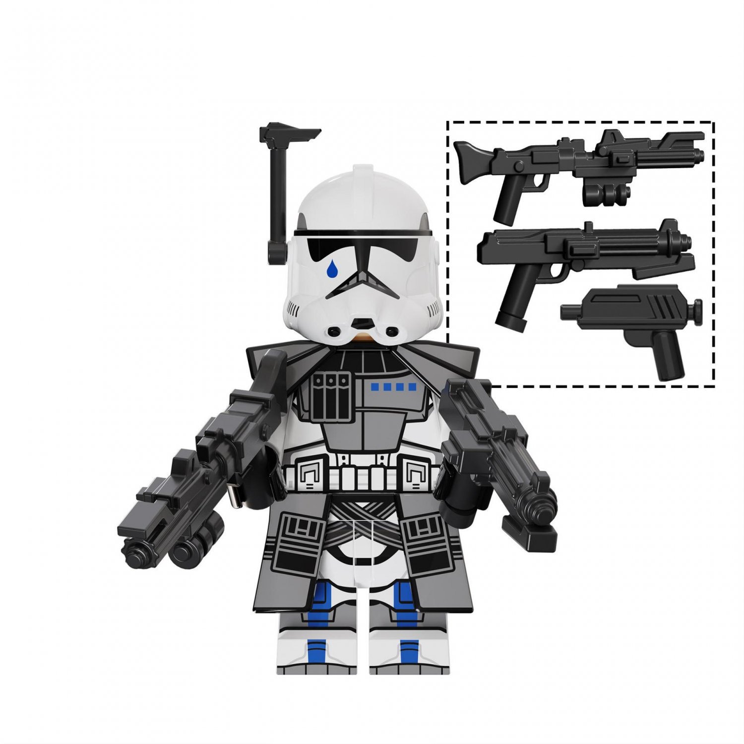 Tup Minifigures Lego Compatible Clone Trooper Minifigure