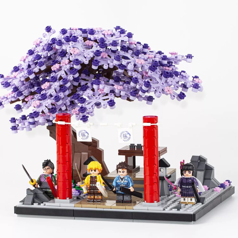Ultimate trial Tsuyuri Kanao Agatsuma Zenitsu Minifigures Lego Compati