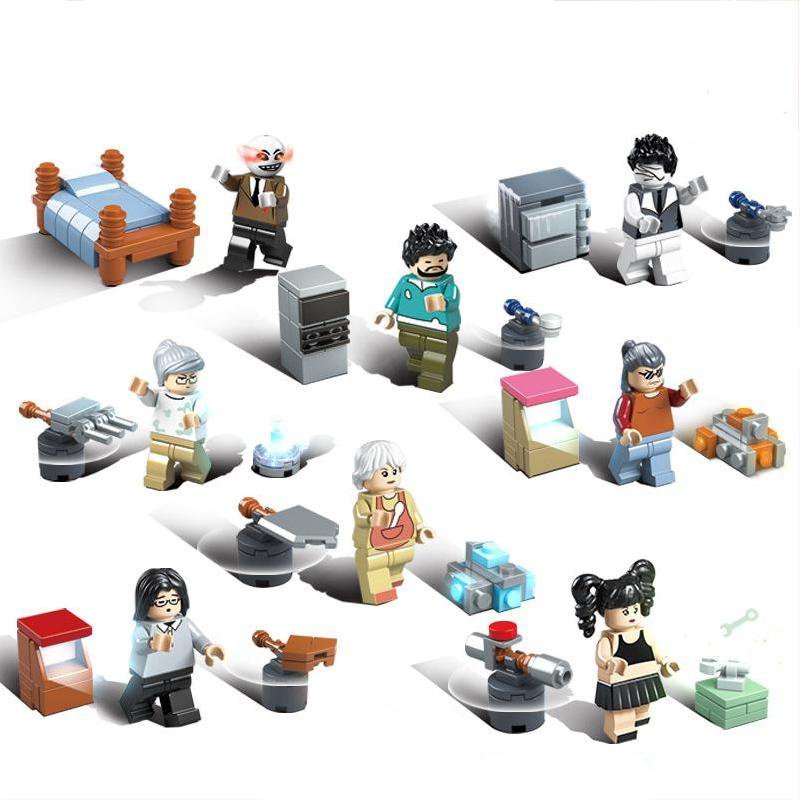 Haunted Dorm Character Minifigures Lego Compatible Game Sets