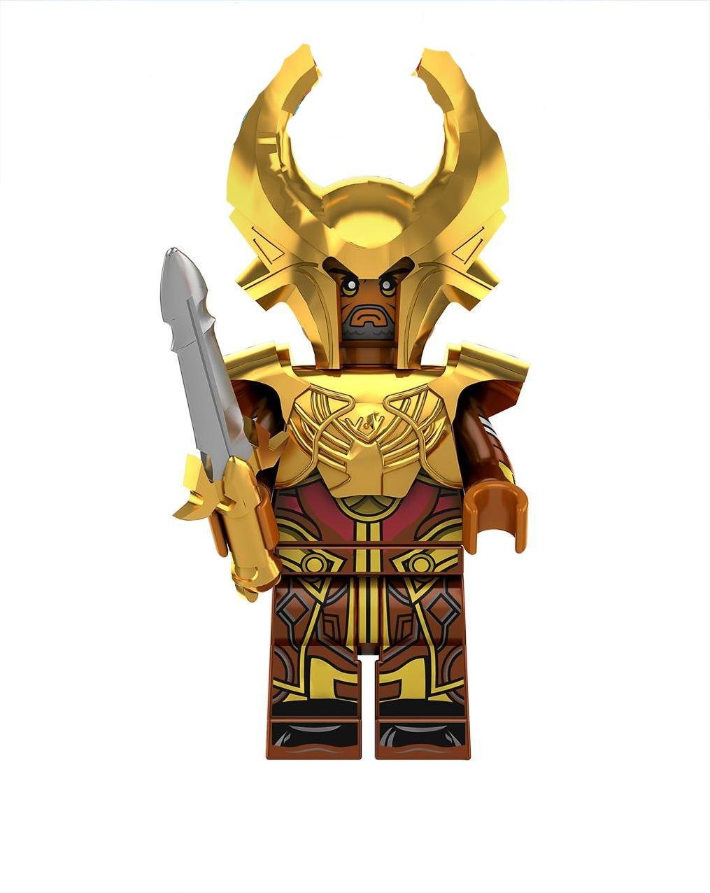 Golden Heavy Heimdall Minifigures Lego Compatible Thor Love and Thunde