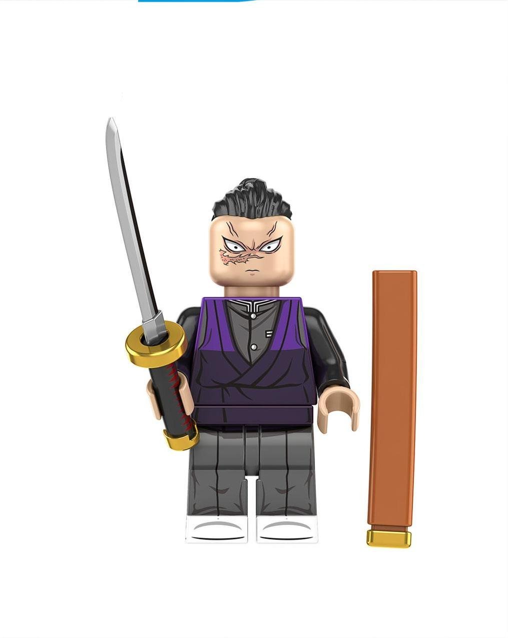 Shinazugawa Genya Minifigures Lego Compatible Demon Slayer Minifigure