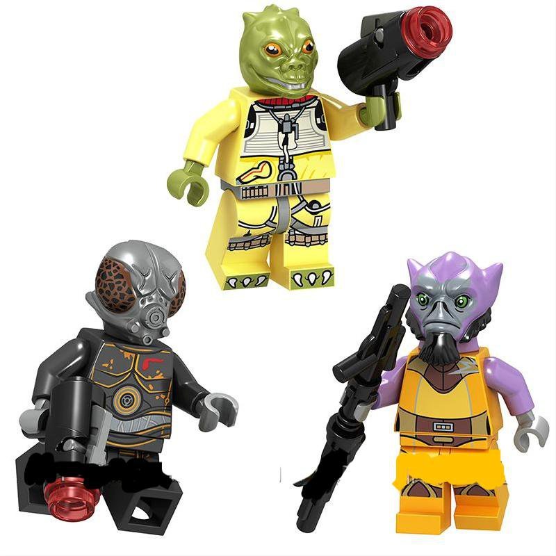 Bossk 4-Lom Zeb Orrelios Minifigures Lego Compatible Star Wars Series