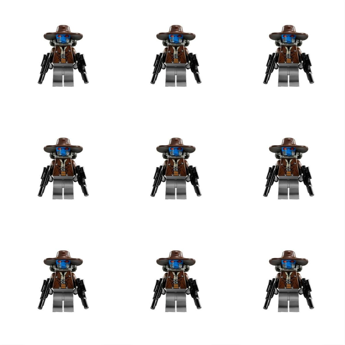 9pcs Cad Bane Minifigures Lego Compatible Star Wars The Clone Wars Set