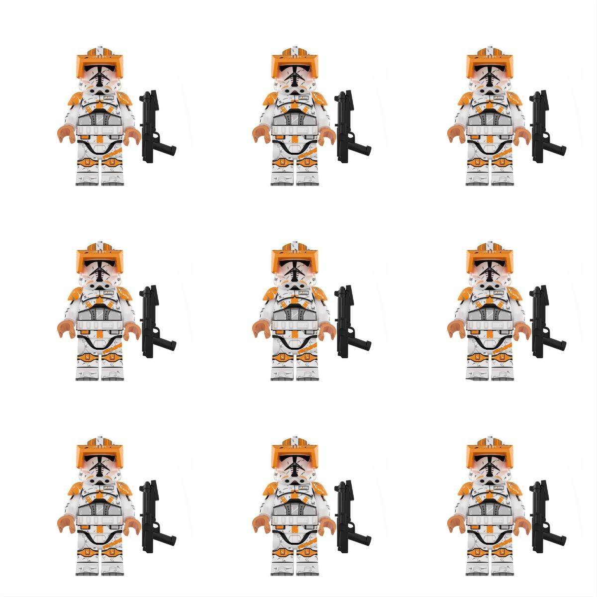 9pcs Commander Cody Minifigures Lego Compatible The Clone Wars Set