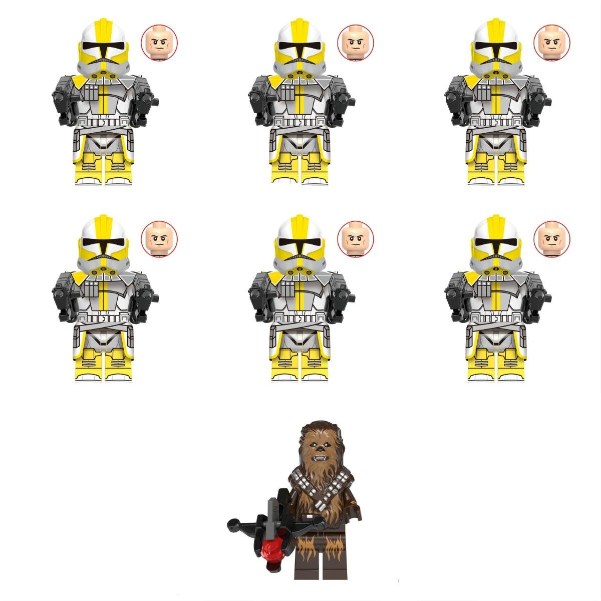 327th ARC Trooper Chewbacca Minifigures Lego Compatible New Star Wars