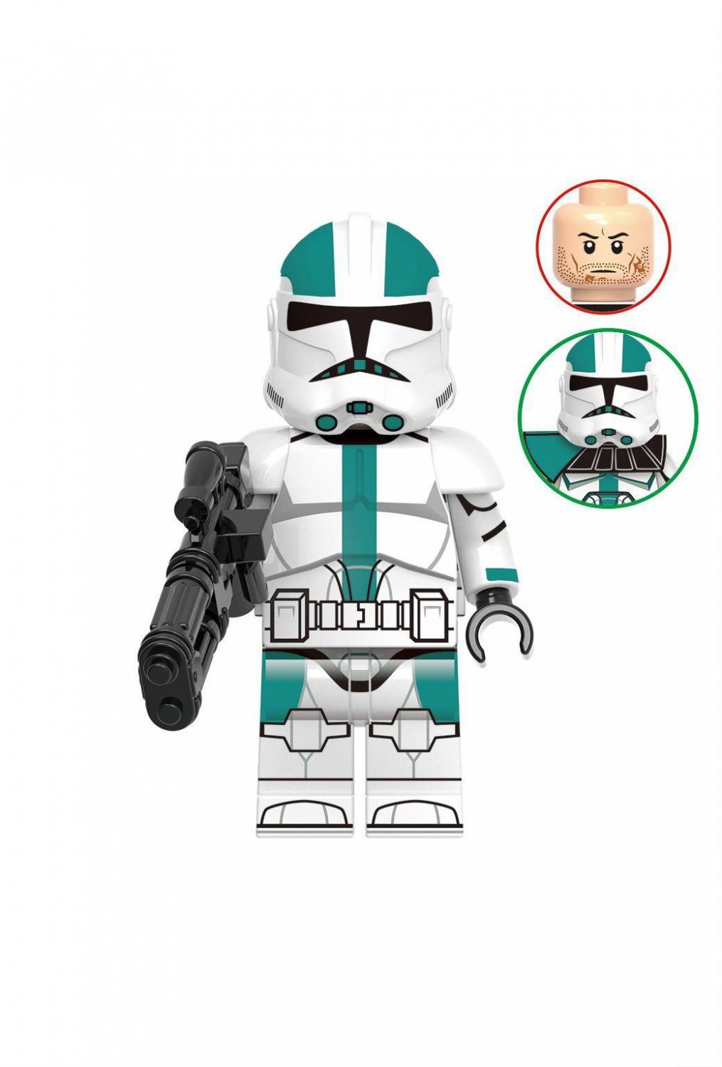 Howzer Minifigures Lego Compatible Clone Trooper Minifigure