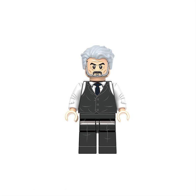 Alfred Pennyworth Minifigures Lego Compatible New Batman Minifigure