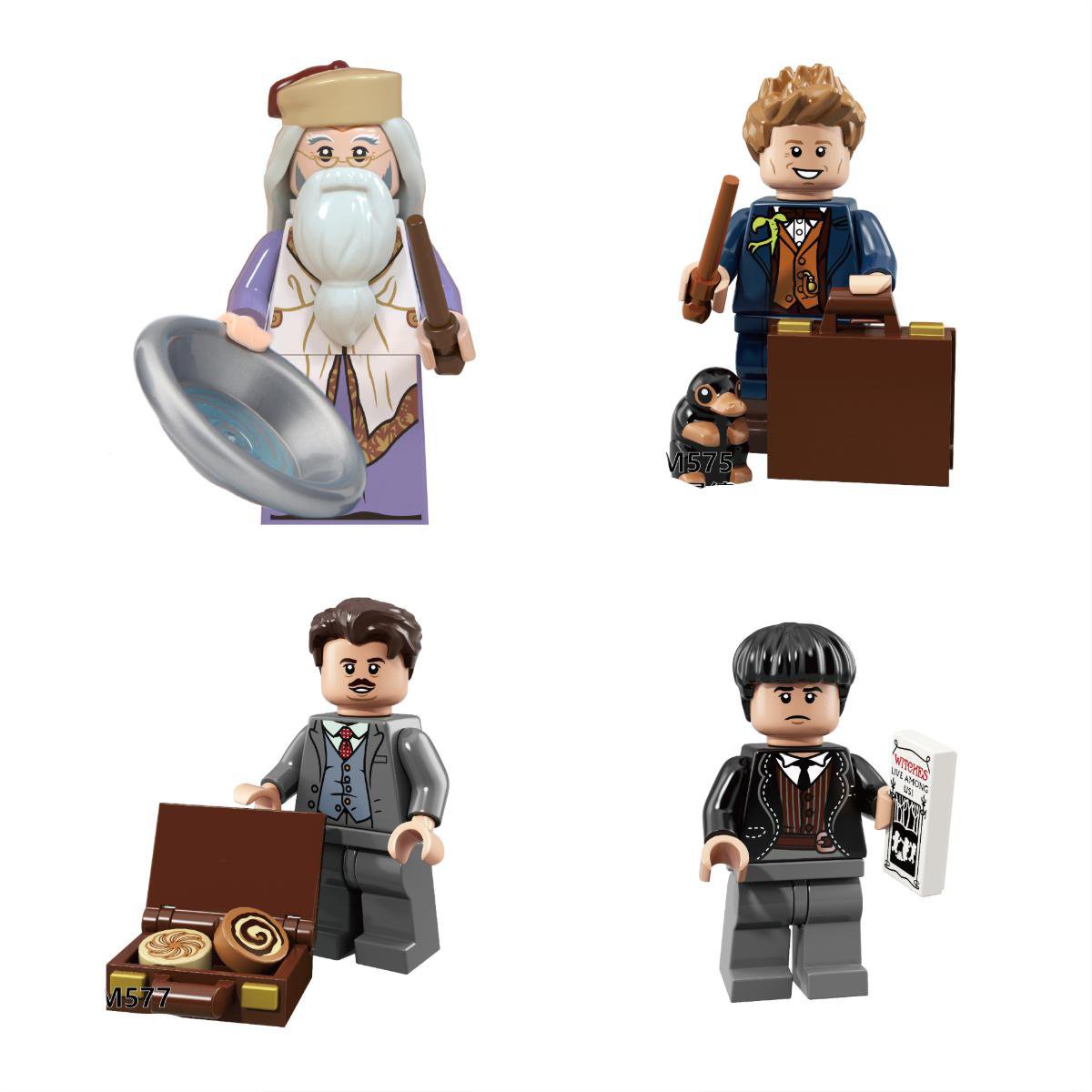 Fantastic Beasts The Secrets of Dumbledore character Minifigures Lego