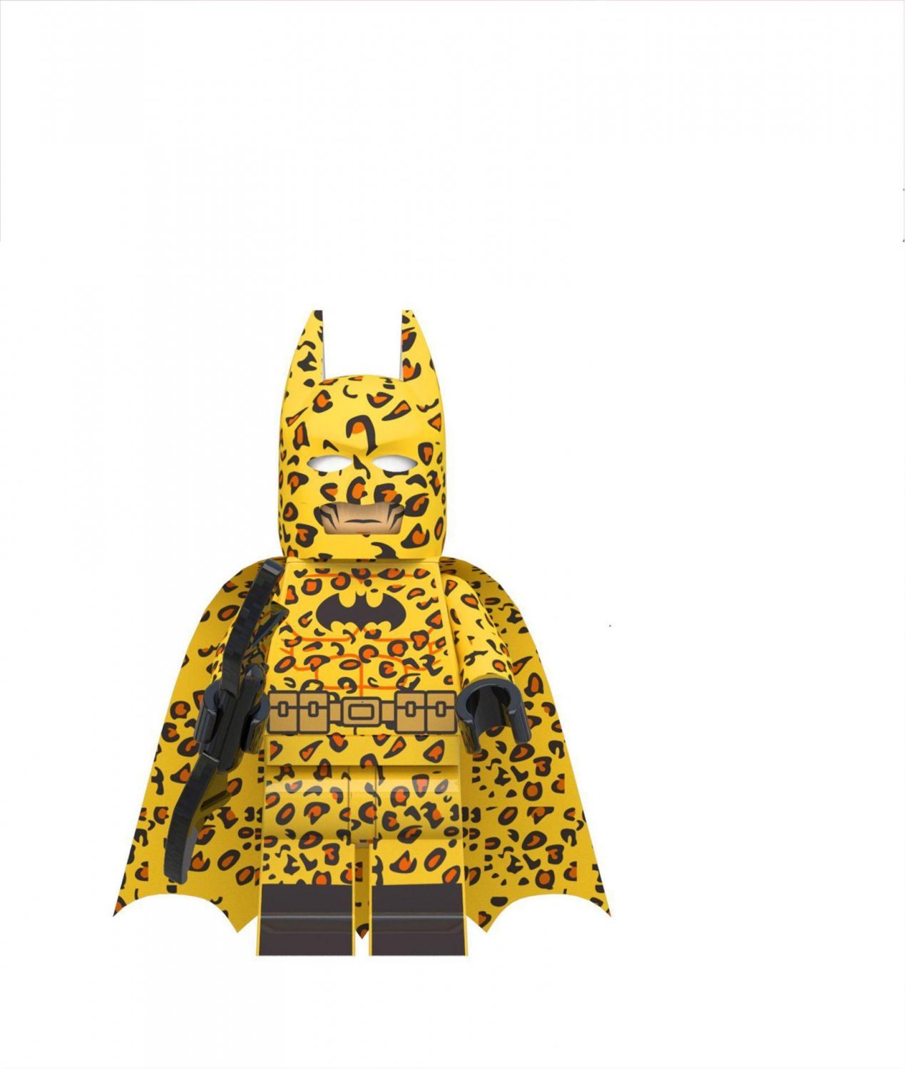 leopard print Batman Minifigures Lego Compatible Toy