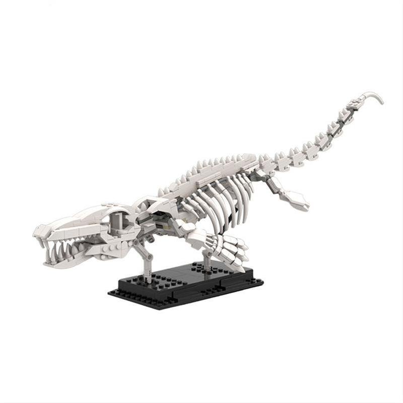 Mosasaurus Skeleton Minifigures Lego Compatible Toy