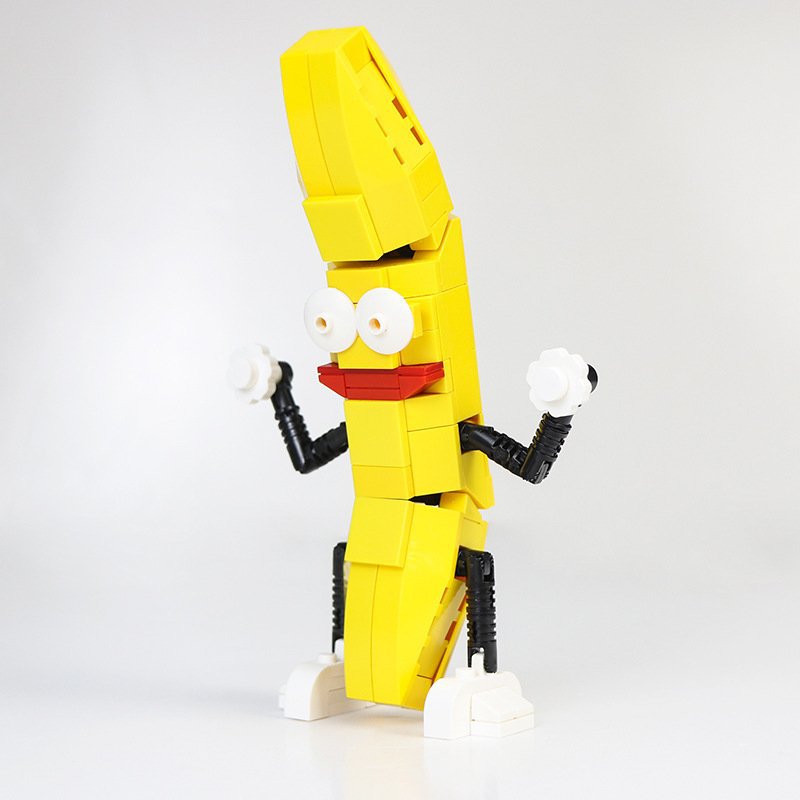 Big Banana Minifigures Lego Compatible Toy