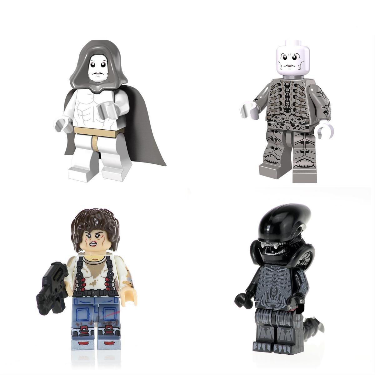 Prometheus Ellen Ripley Alien Minifigures Lego Compatible Alien Set