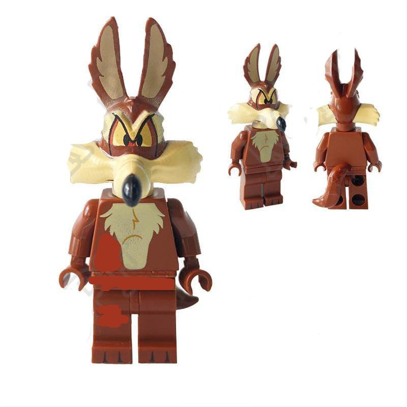 Wile E.Coyote Minifigures Lego Compatible Toy