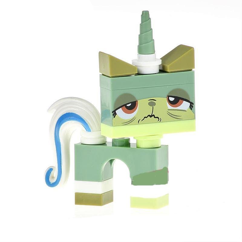 Queasy Kitty Minifigures Lego Compatible Unikitty Minifigure