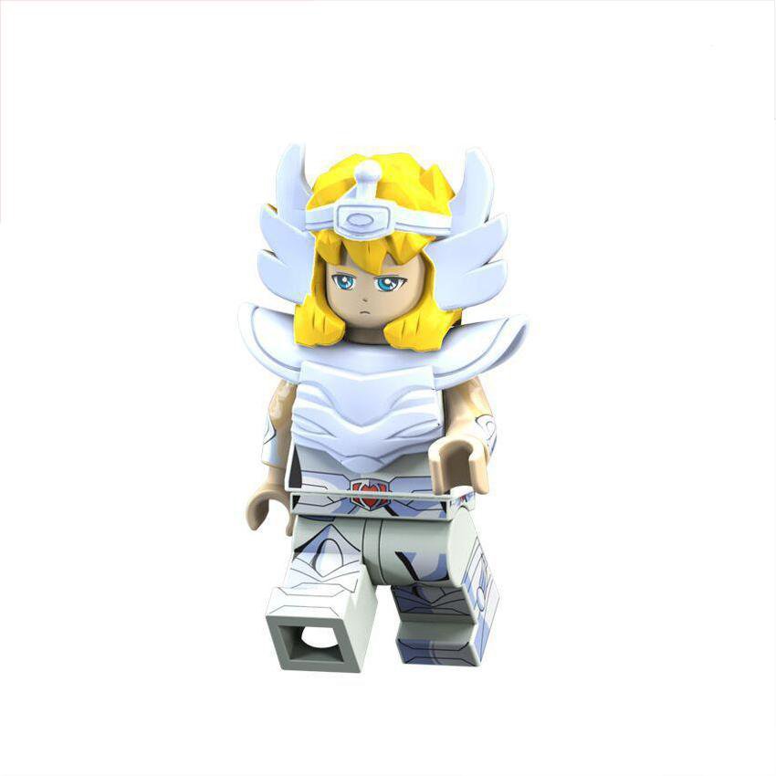 Hyoga Minifigures Lego Compatible Saint Seiya Minifigure