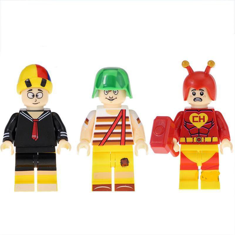 Quico Ei Chavo Del 8 Ei Chapulin Colorado Minifigures Lego Compatible