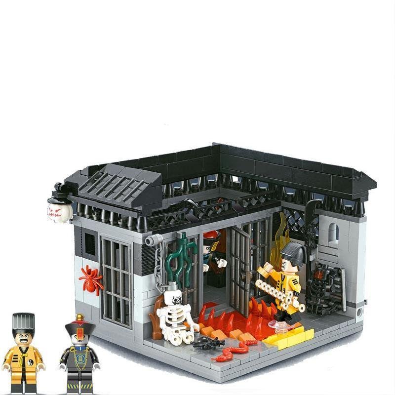 Ghost Zombie prison jail Zombie Minifigures Lego Compatible Dracula mo