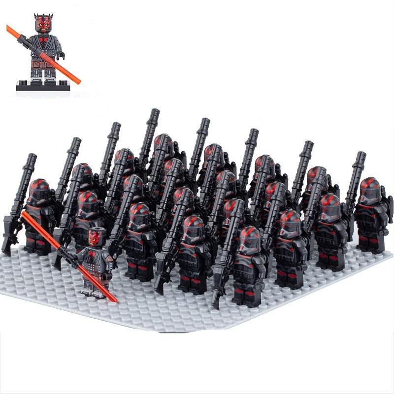 21pcs Star Wars Inferno Squad Darth Maul Minifigures Lego Compatible C