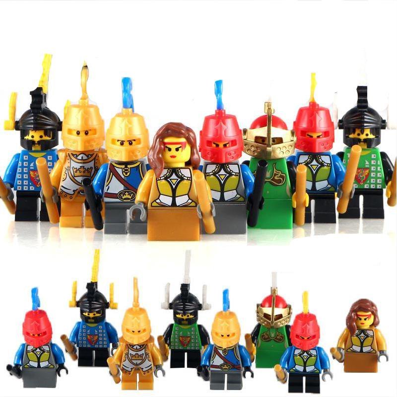 Ancient Rome short legs soldier Minifigures Lego Compatible Middle Age
