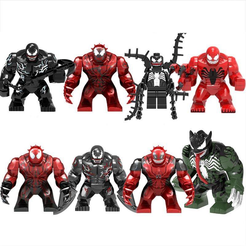 Big Toxin Venom Carnage Minifigures Lego Compatible The Savage Six Set