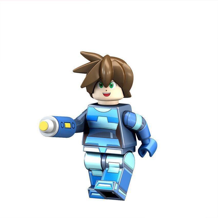 Rockman Dash Minifigures Lego Compatible DASH Minifigure