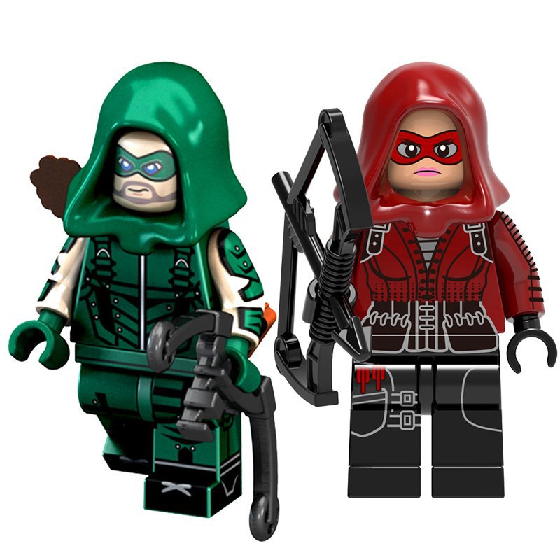 Arrow Red Arrow Minifigures Lego Compatible DC Super Heroes Sets