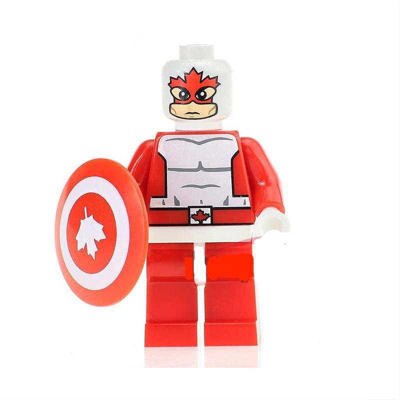 Captain Canuck Minifigures Lego Compatible Captain Canuck Season 1 Min