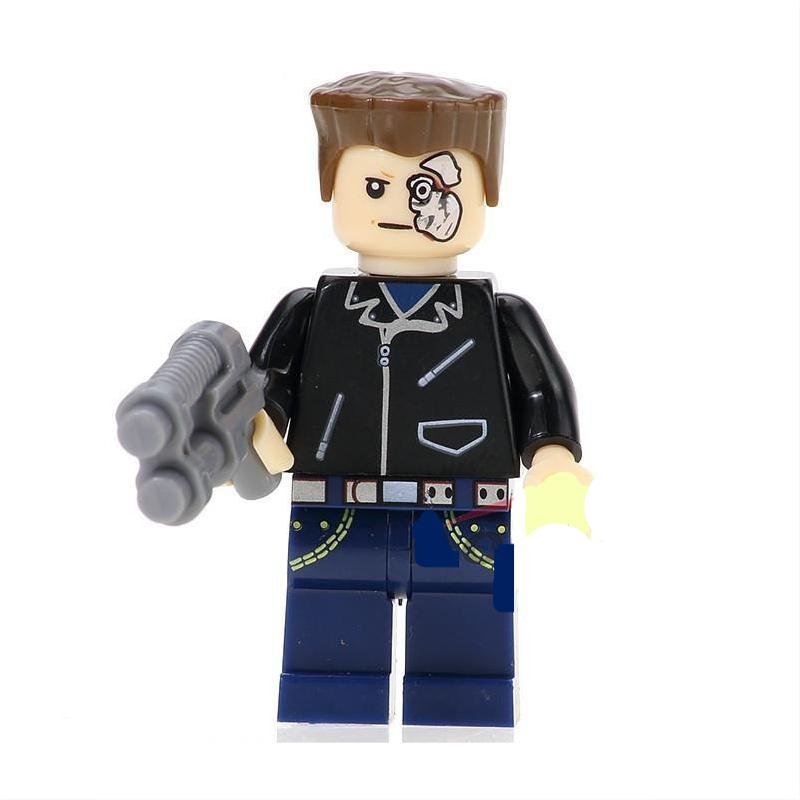 Terminator 1 Minifigures Lego Compatible The movie Minifigure
