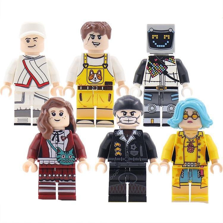 Robot Engineer Cook Police Minifigures Lego Compatible 2021 Minifigure