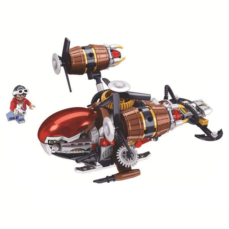 Steam Shark Plane Minifigures Lego Compatible 2021 Movie Sets