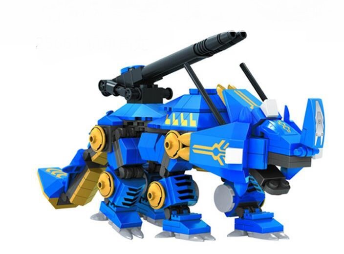 Triceratops Mech Building Block Toy Lego Compatible Dinosaurs Sets