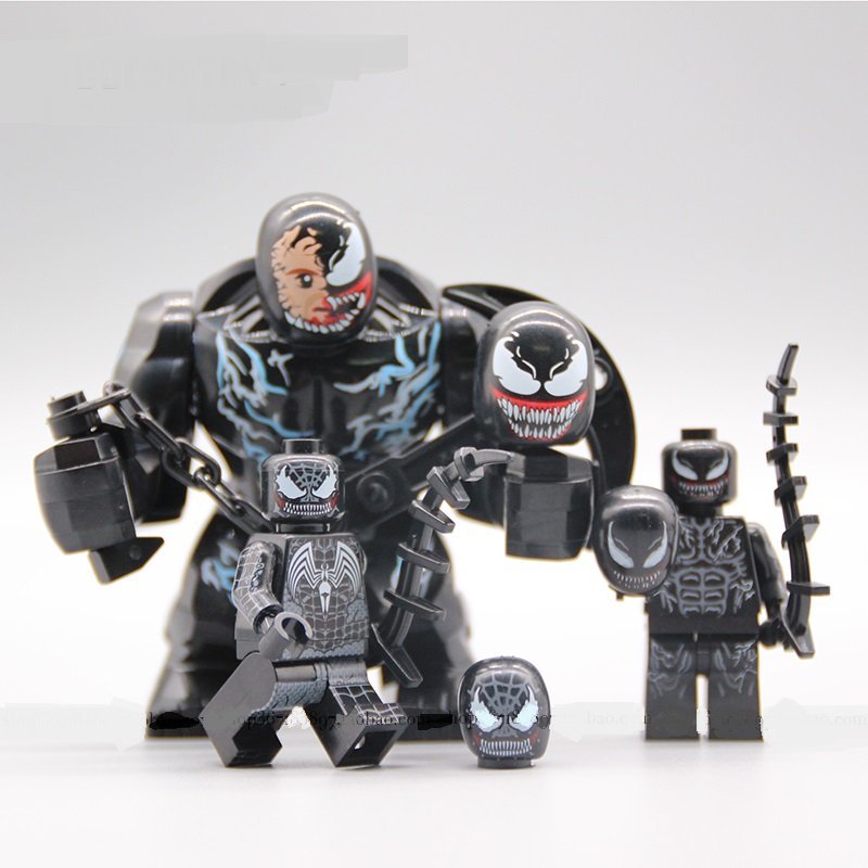 3pcs Venom Big Venom Minifigures Lego Compatible movie Sets