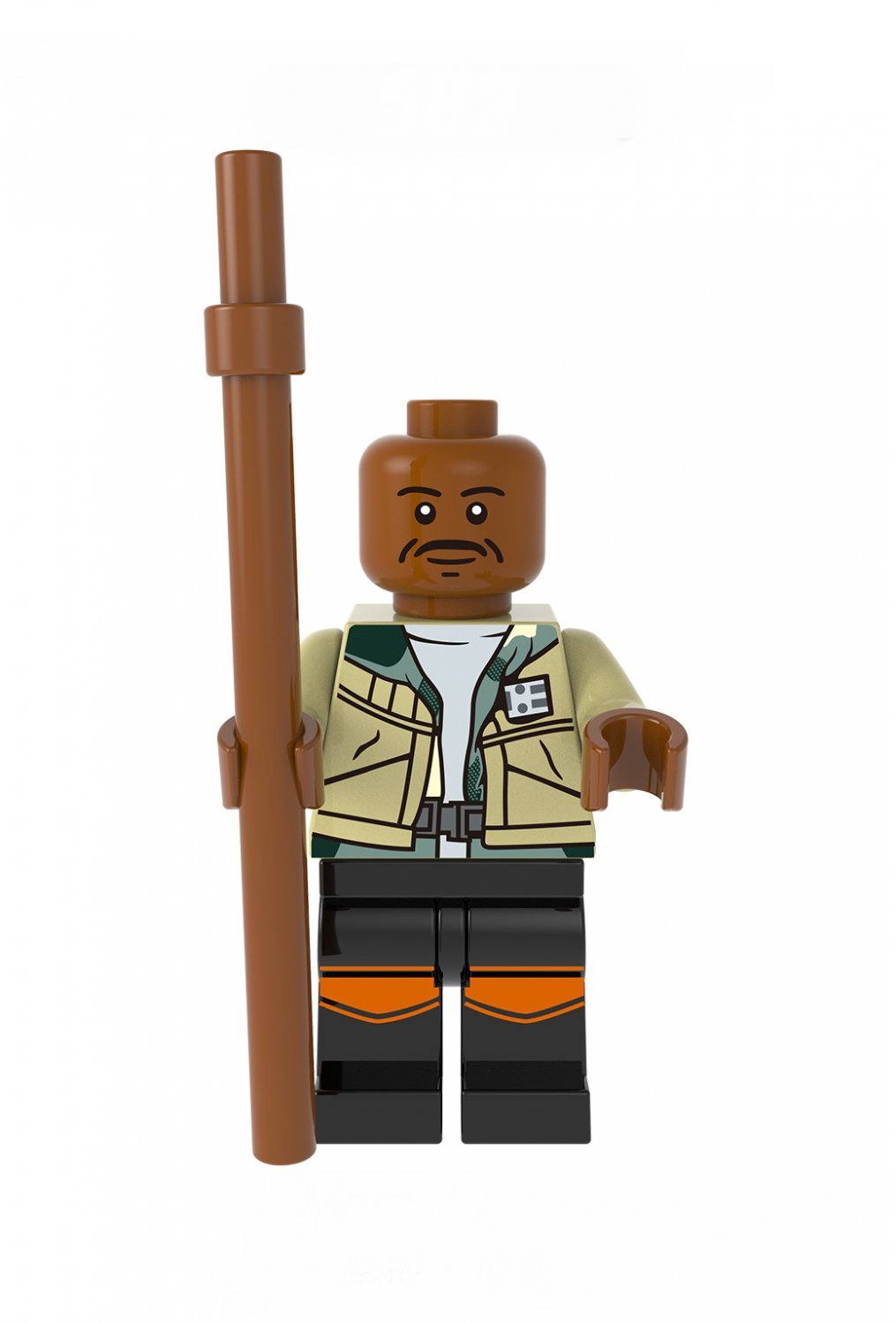 Morgan Jones Minifigures Lego Compatible The Walking Dead Minifigure