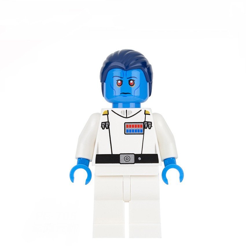 Thrawn Grand Admiral Minifigures Lego Compatible Star Wars Rebels Seas