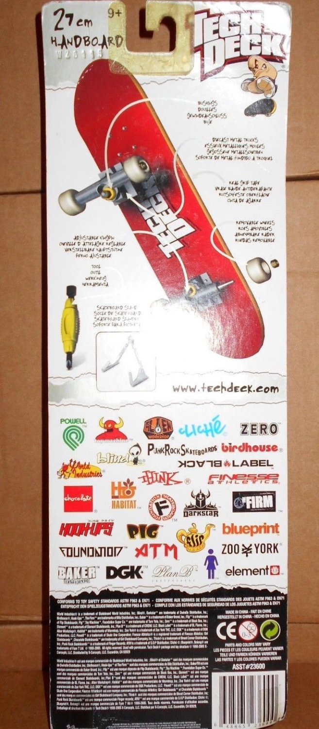 Vintage Tech Deck rare handboard DARKSTAR cir 2006 still new sealed ...