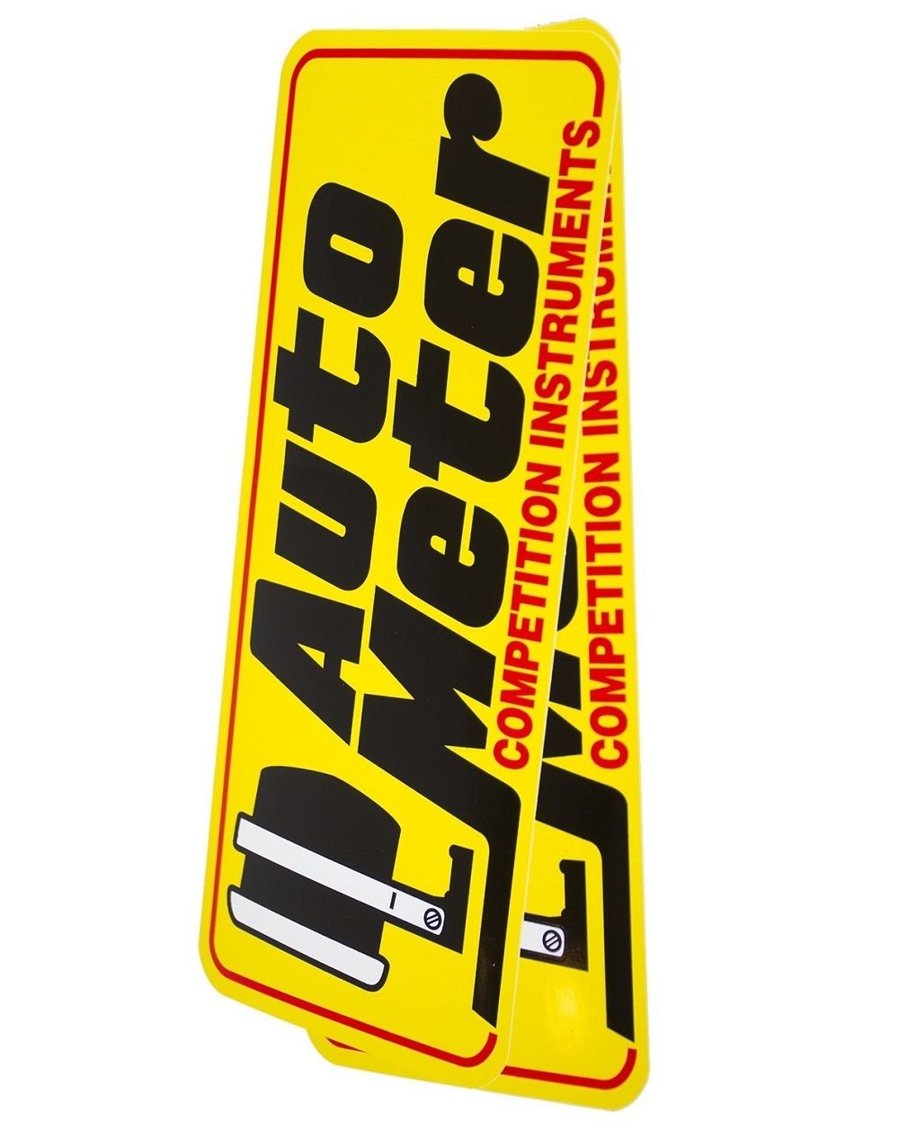 1 AUTO METER NASCAR NHRA racing decals stickers Large size new