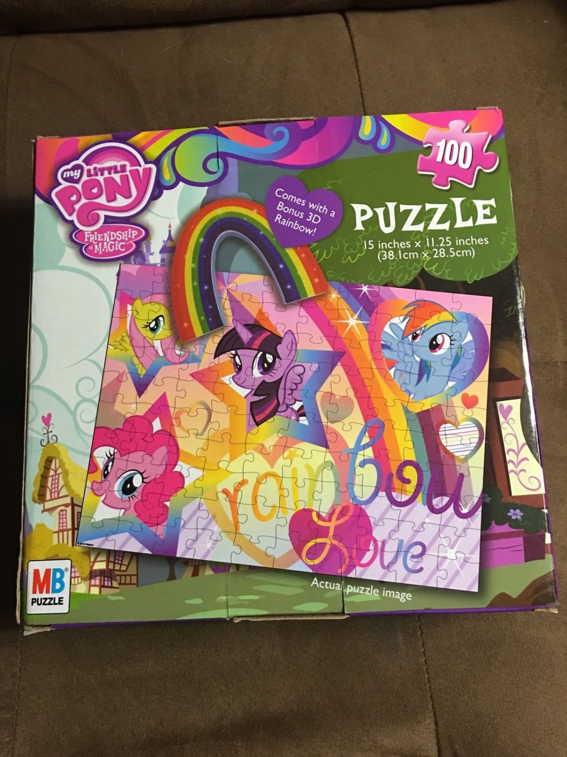 My Little Pony Friendship is Magic Puzzle with 3D Rainbow