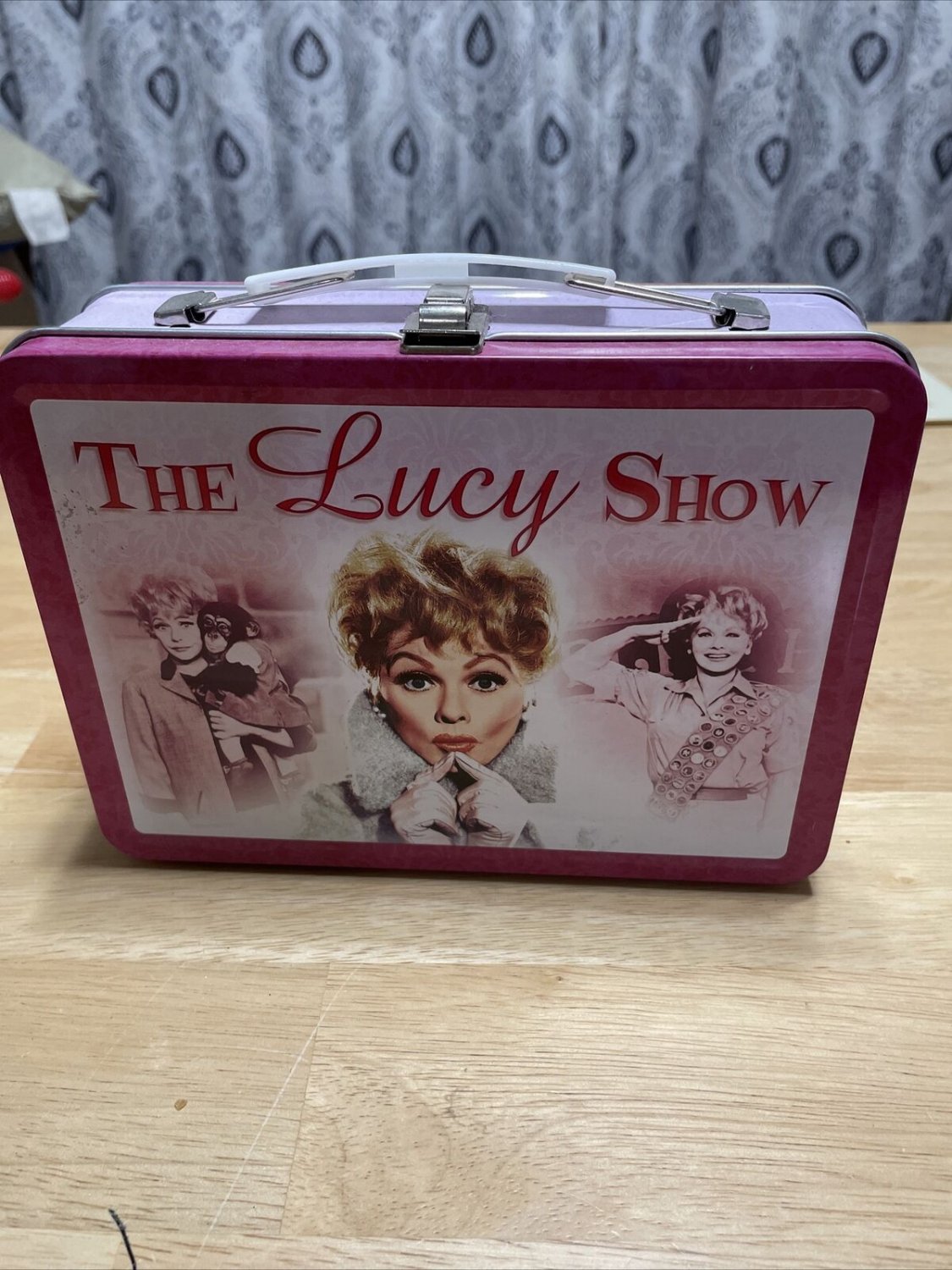 The Lucy Show Tin Lunch Box Only : Collectible Tin Lunchbox ! Lucille Ball