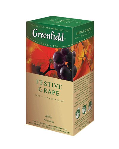 GREENFIELD TEA FESTIVE GRAPE HERBAL TEA