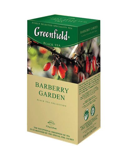 GREENFIELD TEA BARBERRY GARDEN BLACK TEA