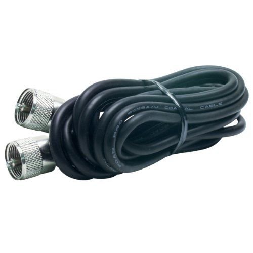 RG-58A/U Coaxial Cable w/Molded PL-259 Connectors 18 feet